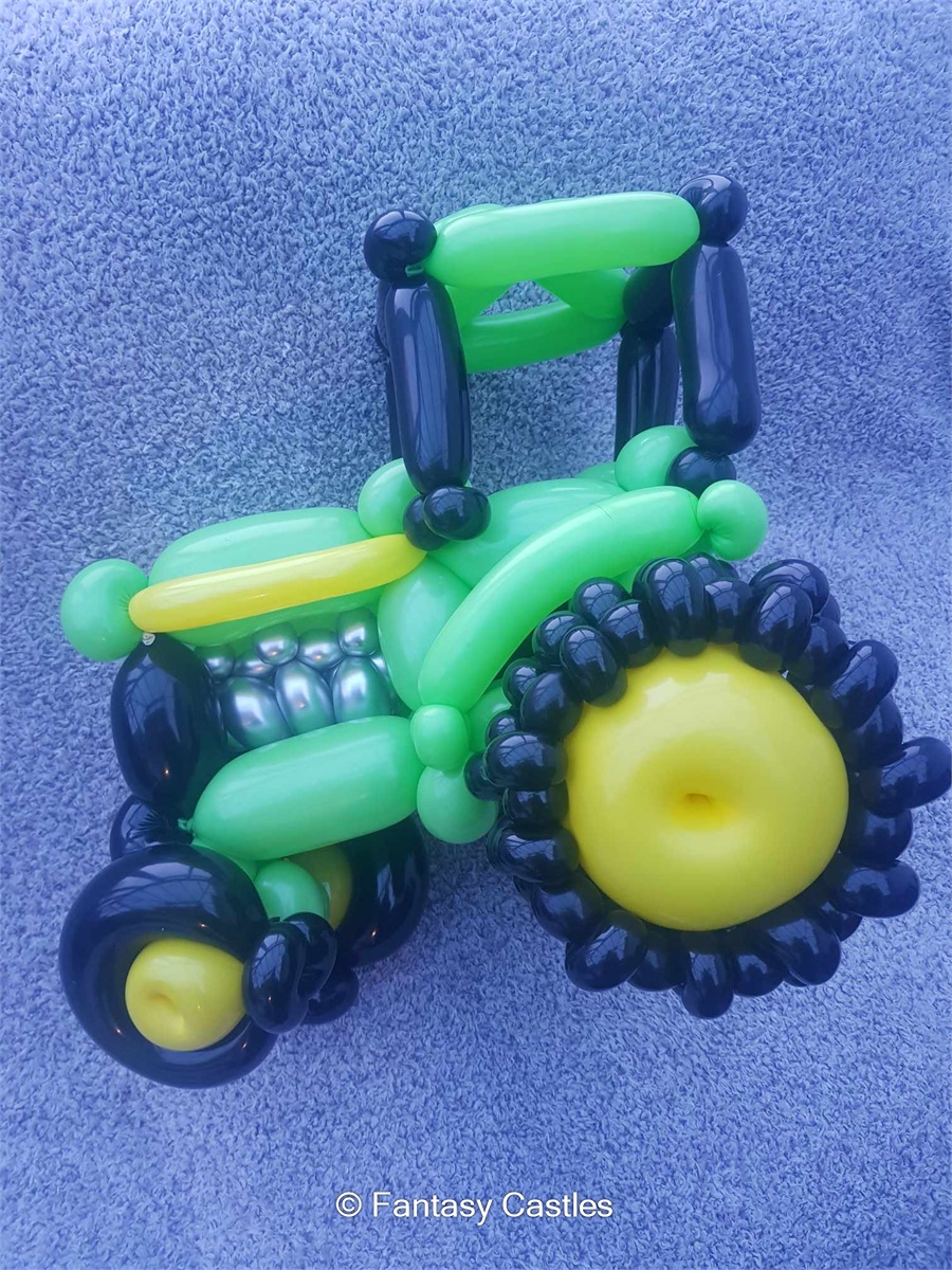 Balloon Sculpture - John Deere Tractor | Telford