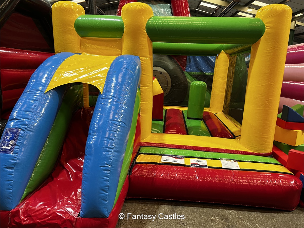 Biff Bash Slide Combi Bouncy Castle hire in Telford & Shrewsbury
