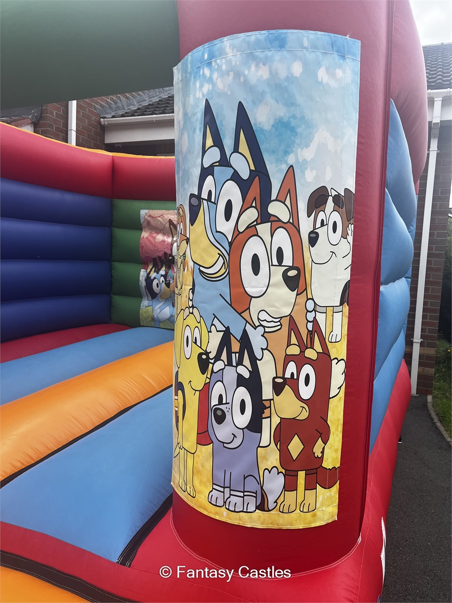 Bluey Bouncy Castle and Soft Play Hire | Telford & Shrewsbury