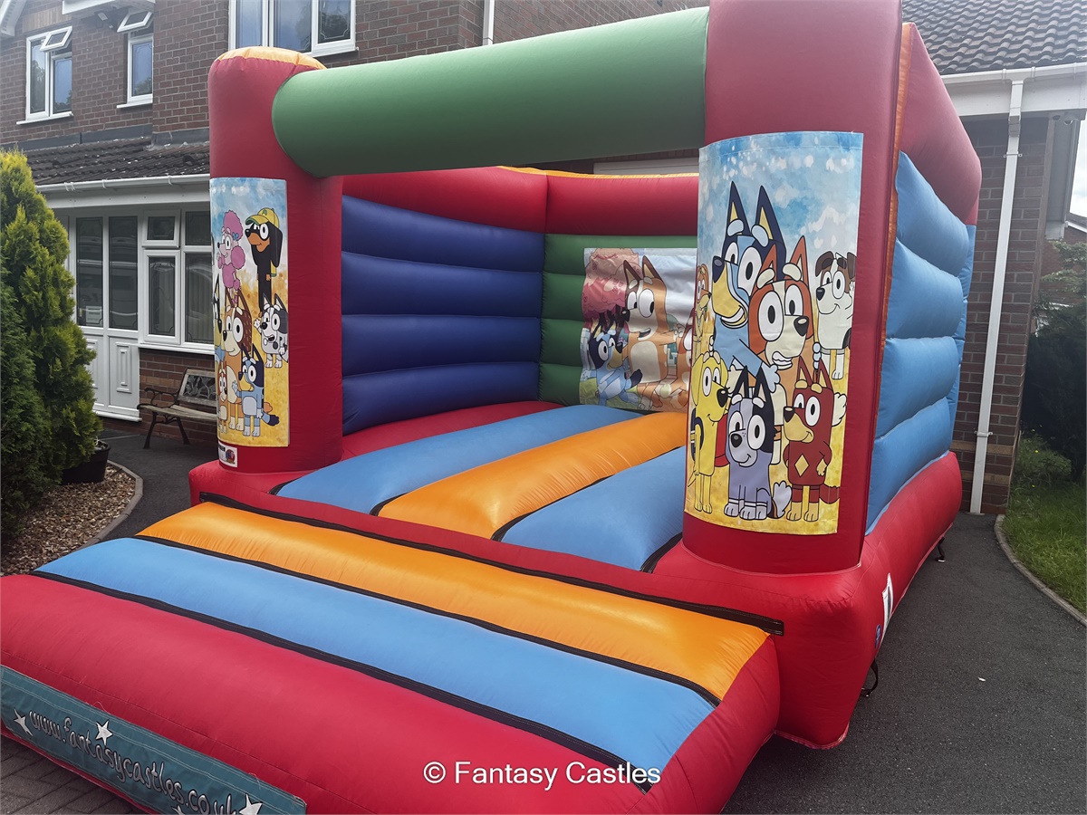 Bluey Bouncy Castle and Soft Play Hire | Telford & Shrewsbury