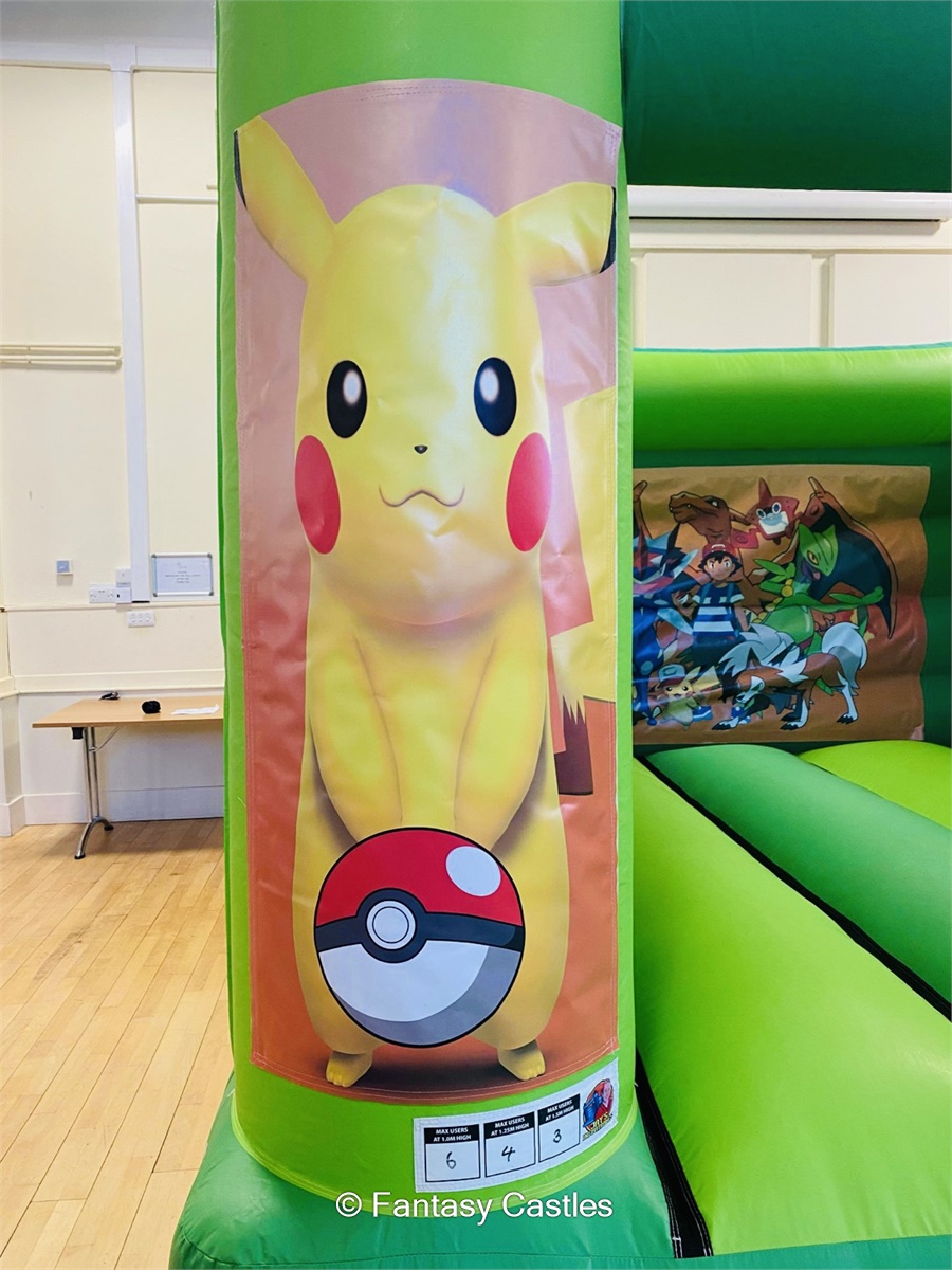 Pokemon Bouncy Castle hire | Telford & Shrewsbury