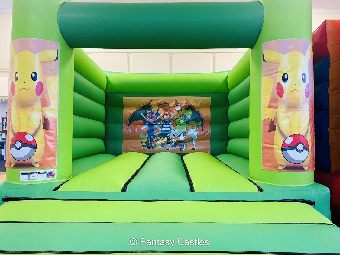 Pokemon Bouncy Castle hire | Telford & Shrewsbury