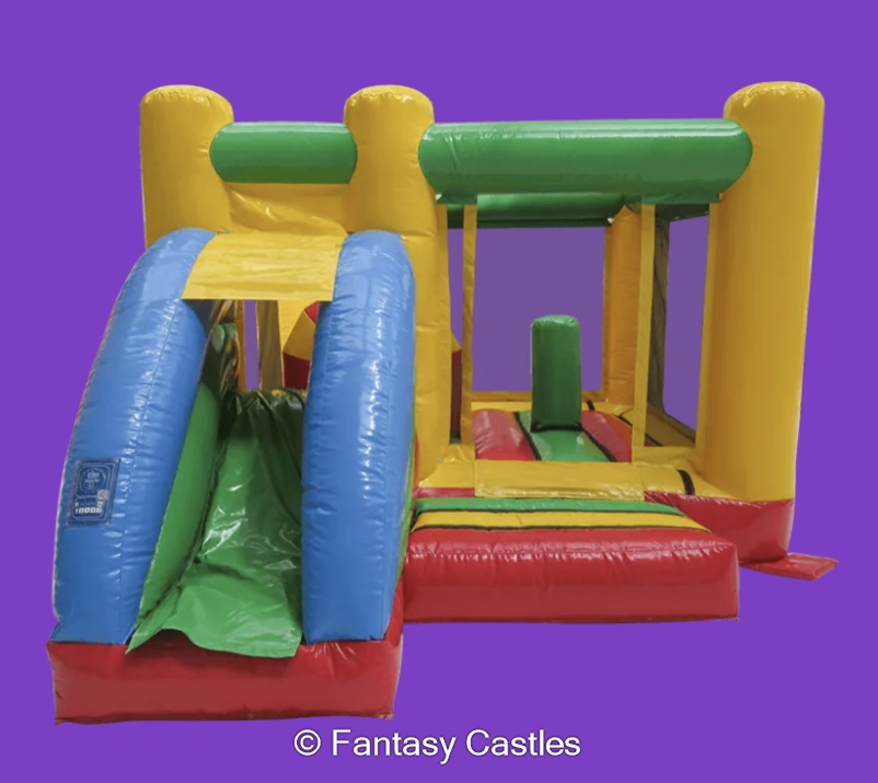 Slide Combi Castle Party Package - Bouncy Castle Hire, Soft Play Hire ...