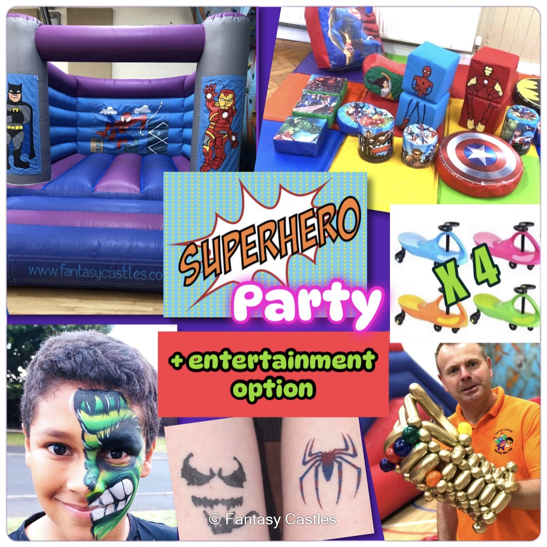 Pirate Princess and Superhero Parties | Telford & Shrewsbury